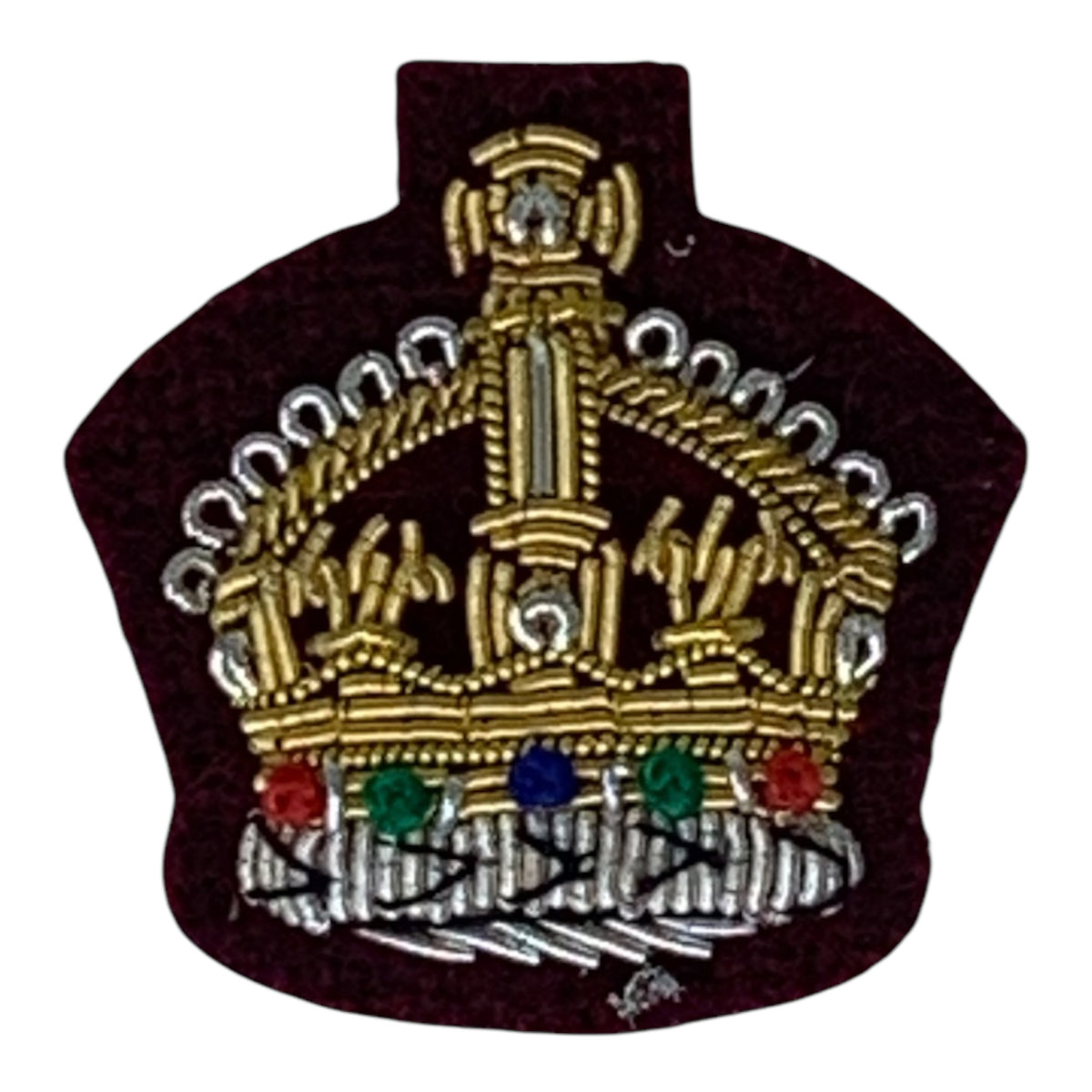 Mess Dress Crown S/Sgt - Crimson - Tudor Crown – KRH Direct