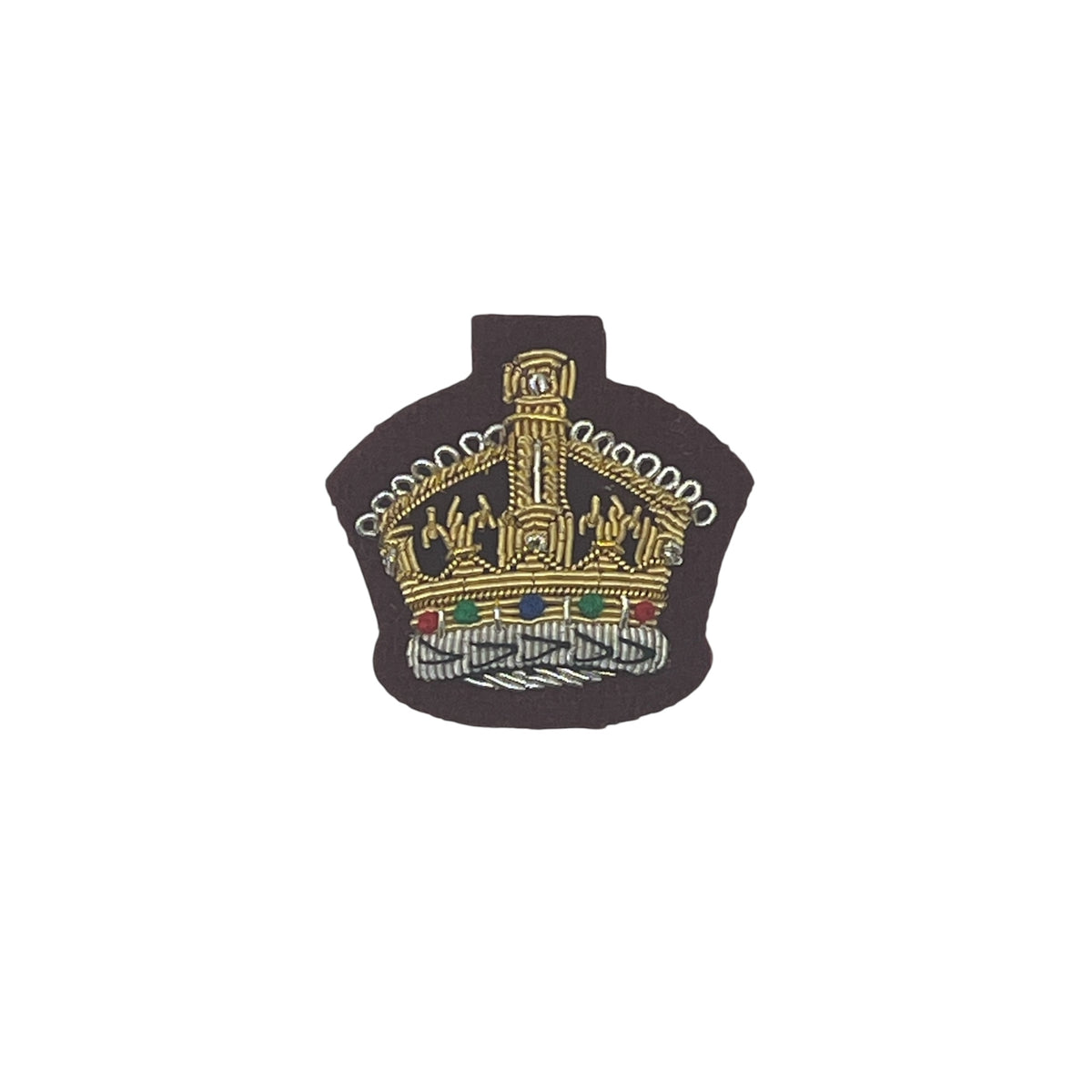 Mess Dress Crowns - WO2 - Crimson 308 Backing - Tudor Crown – KRH Direct
