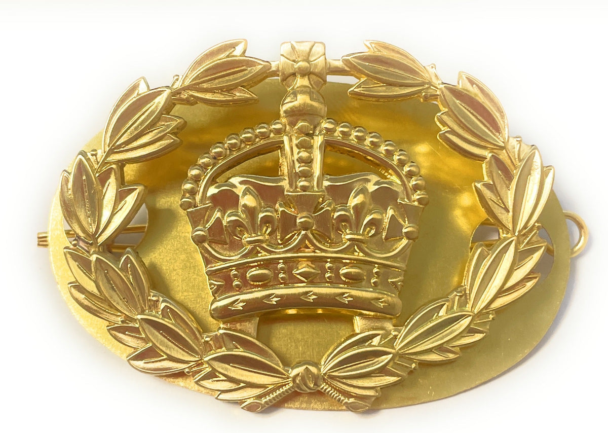 RQMS Brass Rank Badge - Tudor Crown – KRH Direct